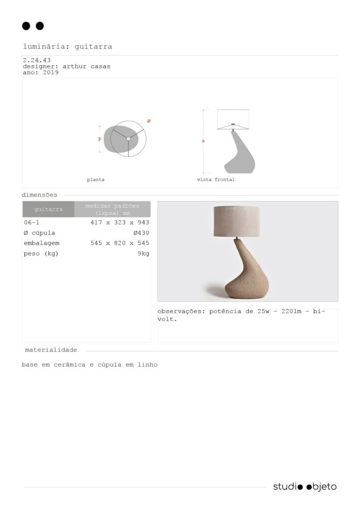 guitarra – Studio Objeto