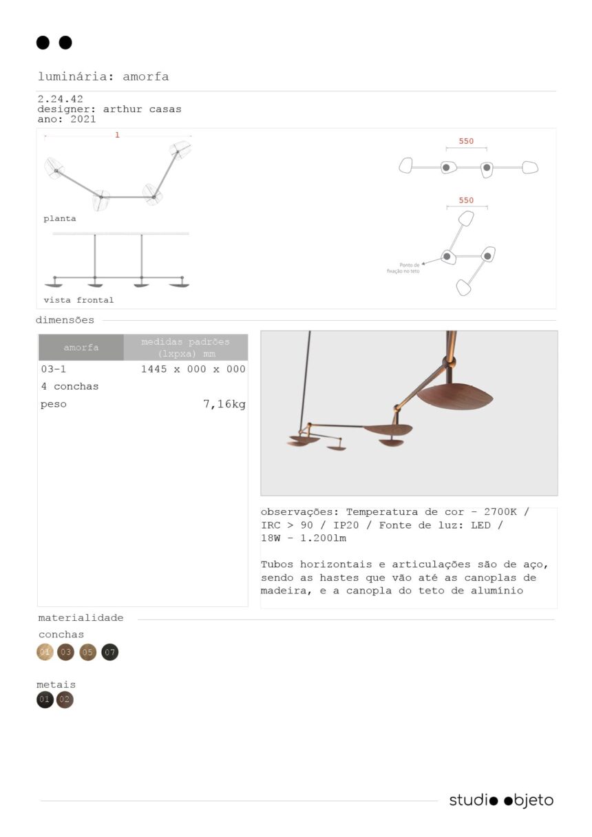 amorfa – Studio Objeto