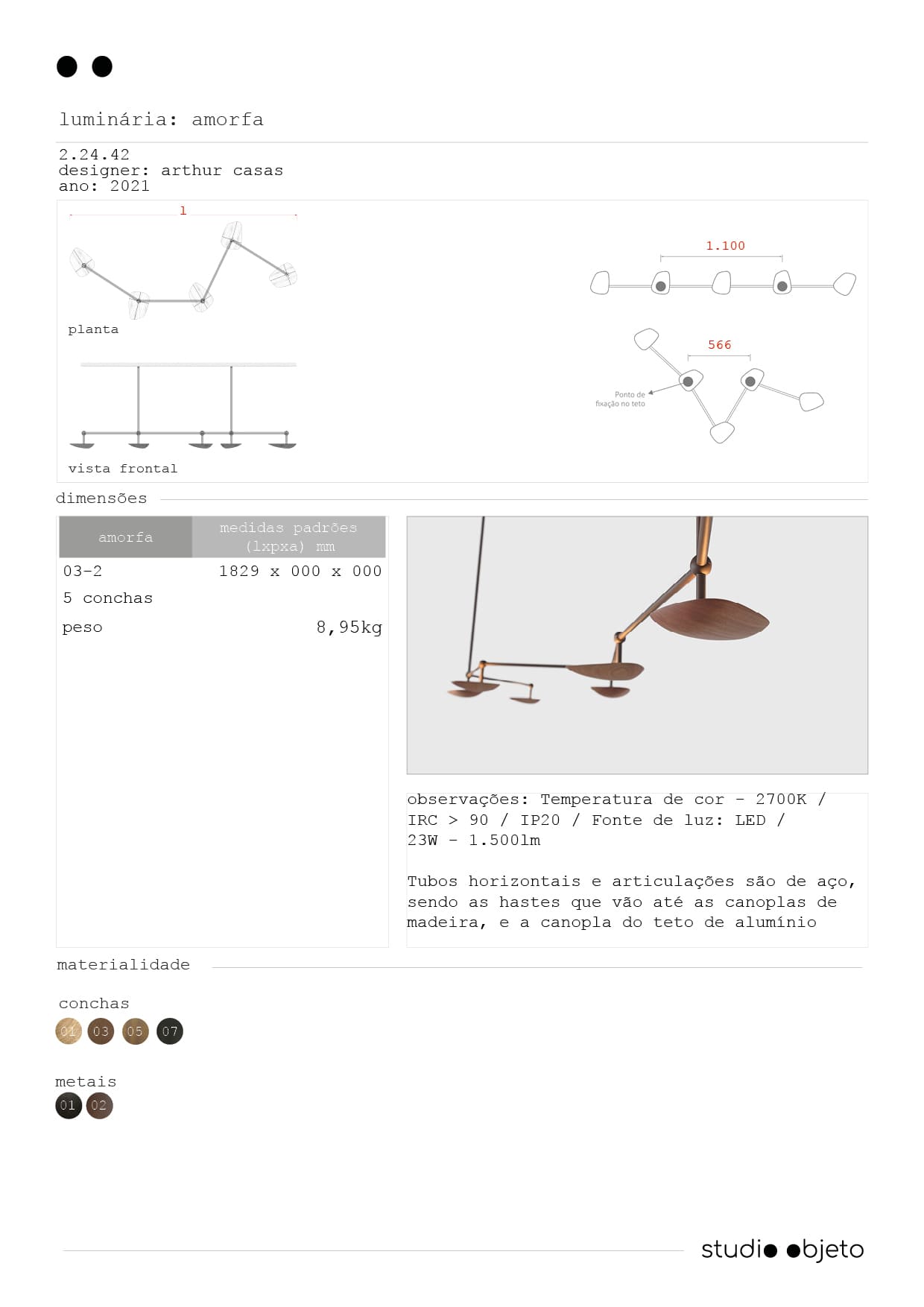 amorfa – Studio Objeto