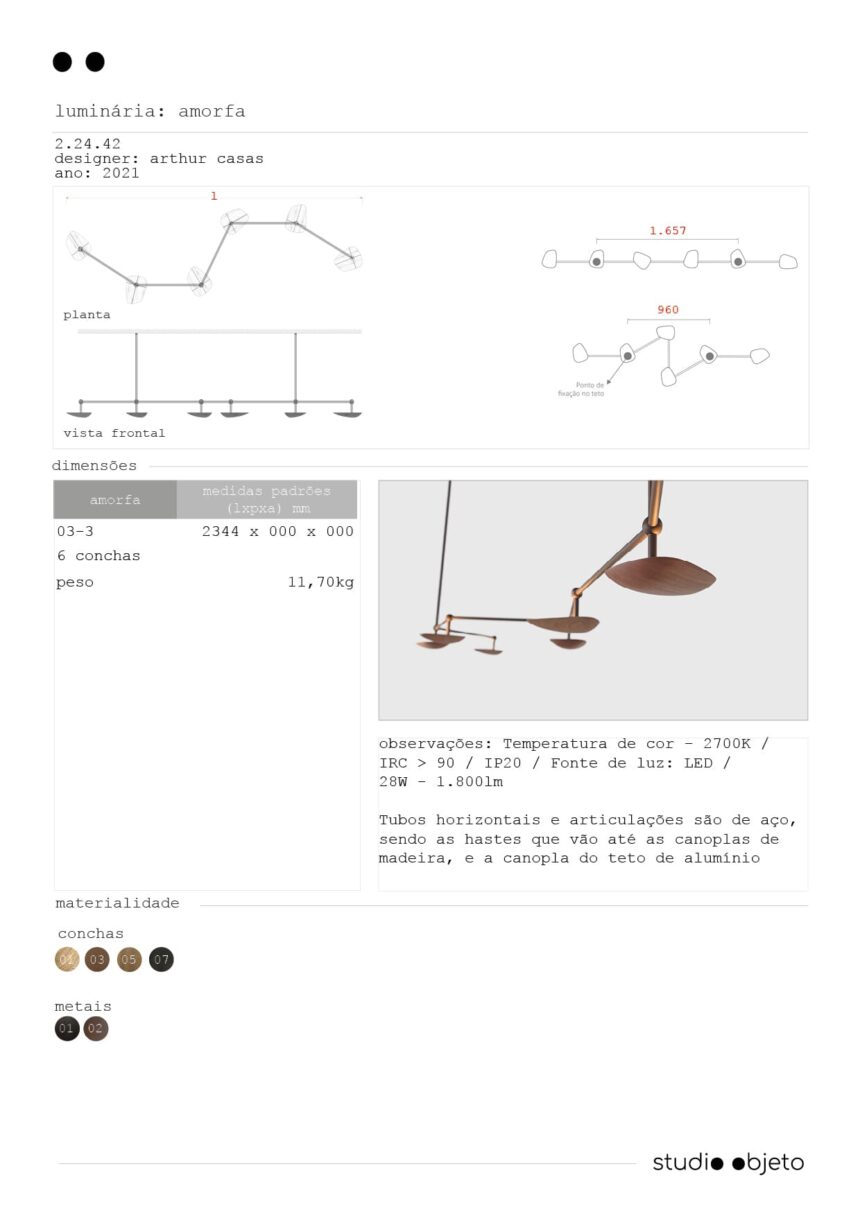 amorfa – Studio Objeto