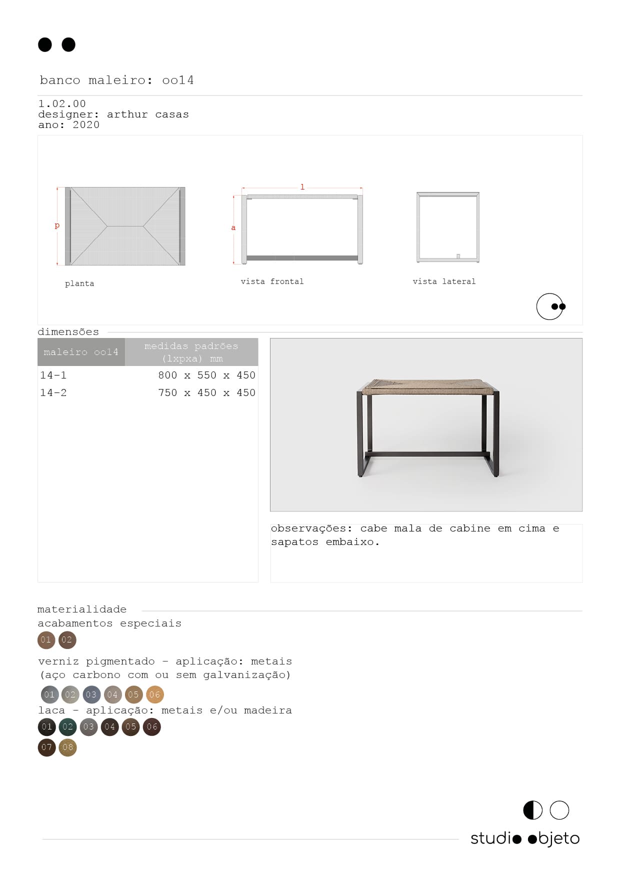 maleiro oo14 – Studio Objeto