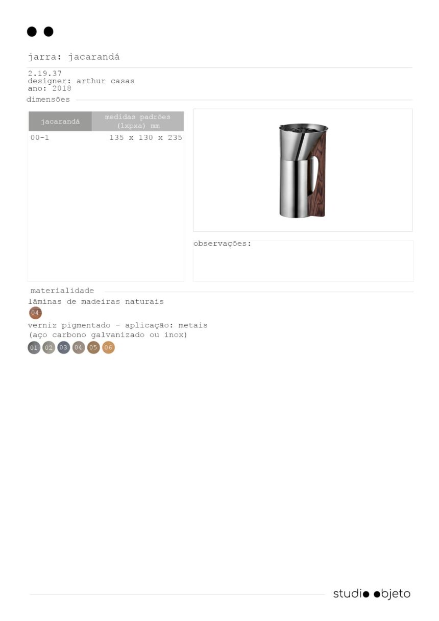 jacarandá – Studio Objeto