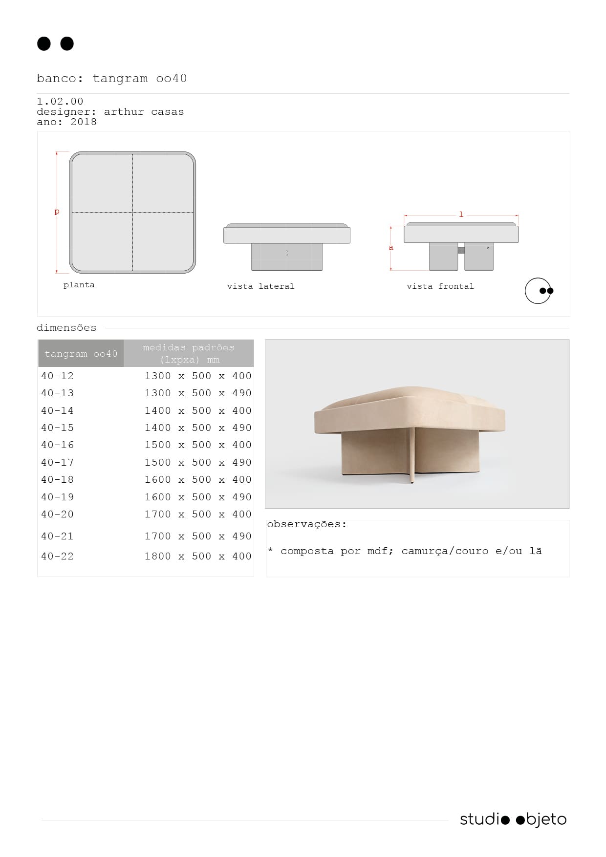 tangram oo40 – Studio Objeto