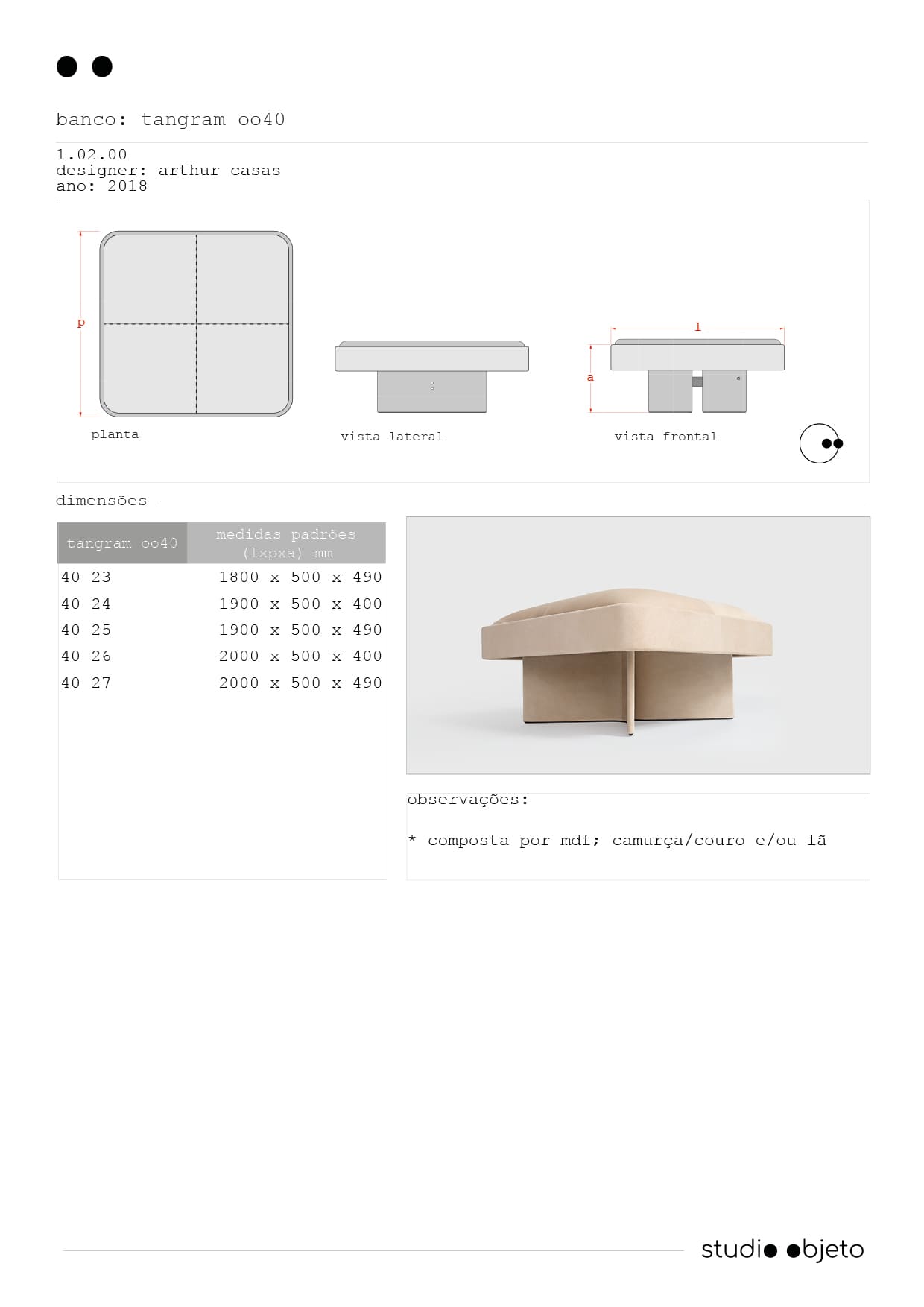 tangram oo40 – Studio Objeto