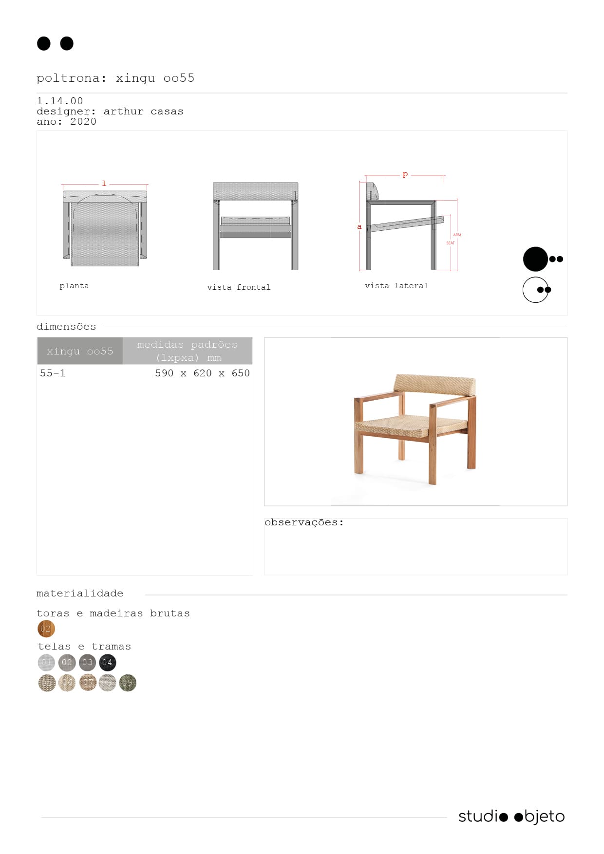 xingu oo55 – Studio Objeto